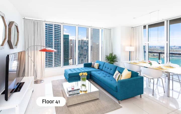 Mvr - Corner Balcony, Ocean & River Views - Miami