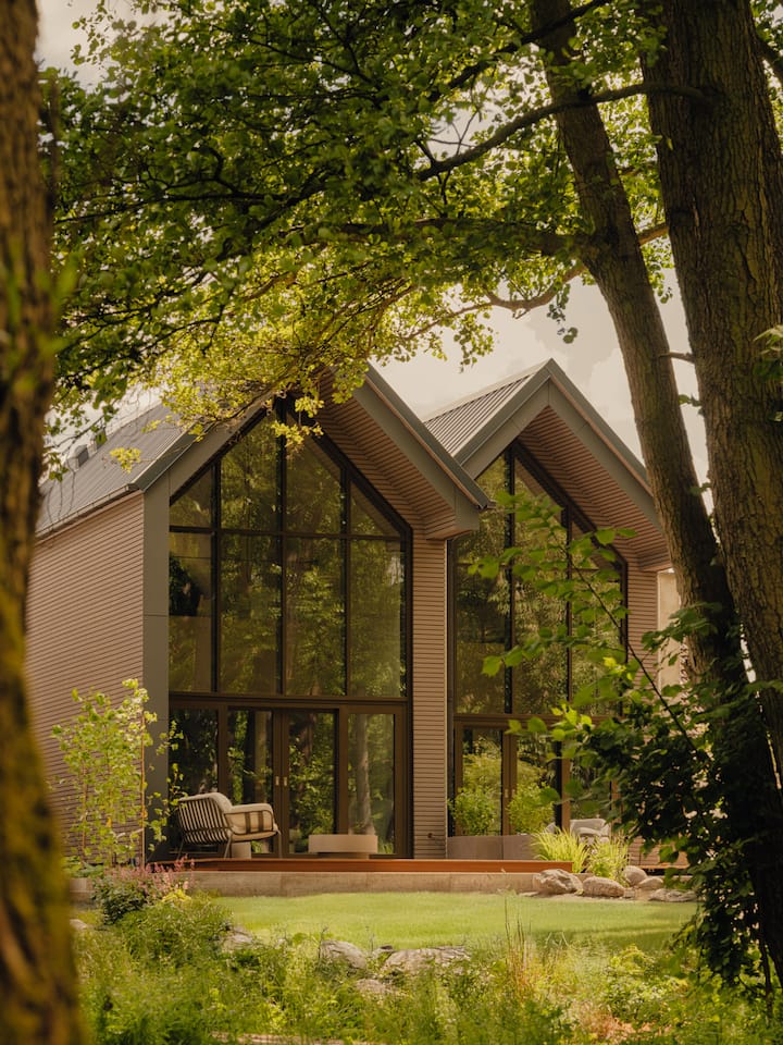 Chalet-salle De Bain Privée-vue Sur La Campagne - Zehdenick
