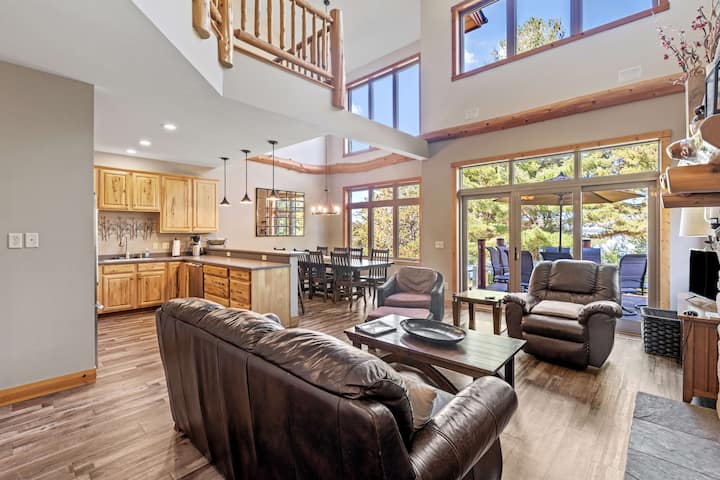 Sleep 12-big Sandy Lodge Resort-lakefront-luxury - Savanna Portage State Park, McGregor