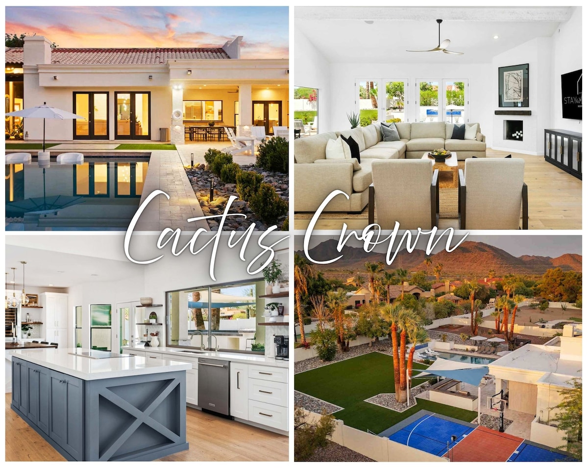 WM Phx Open2026 SWSS Nouveau! 7BR 6BA|PoolSprt Ct - Maisons à louer à ...