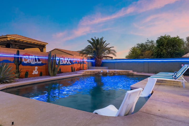 Chill & Relax: Pool • Spa • Game Room • Steam Room - Casa Grande, AZ