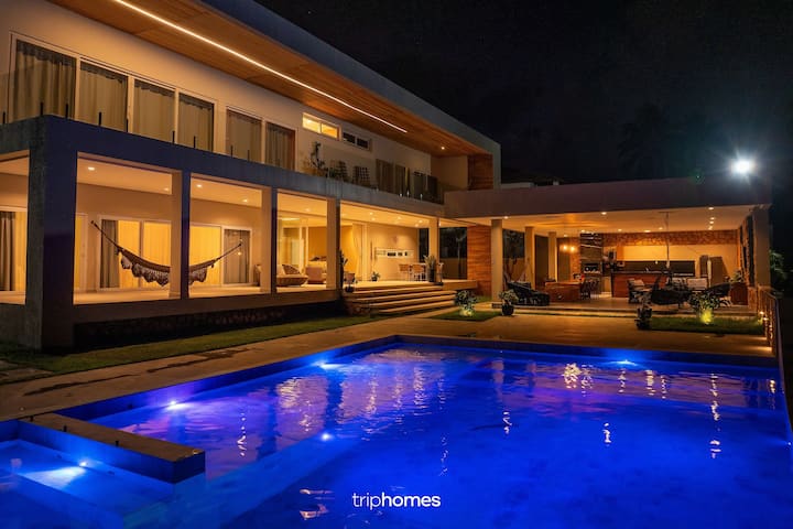Luxury Mansion In Condo At The Brazilian Caribbean - Maragogi
