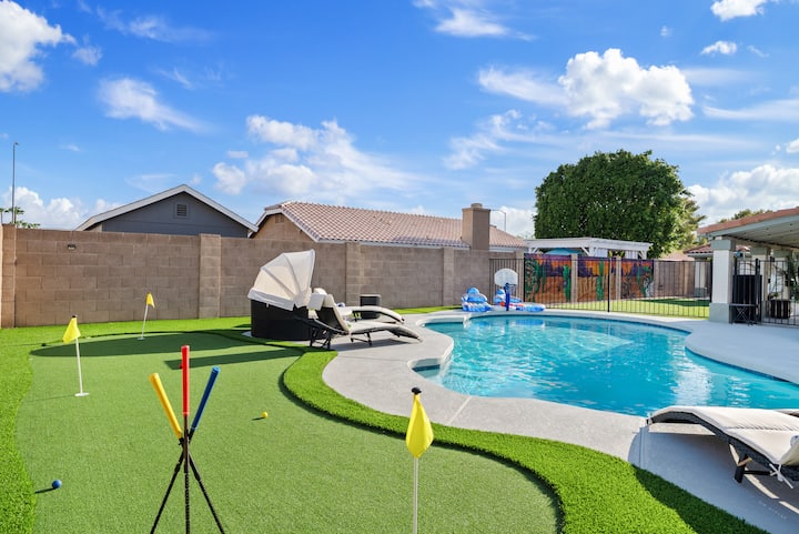 6br Retreat W/ Heated Pool & Games | Phoenix Area - Mesa, AZ