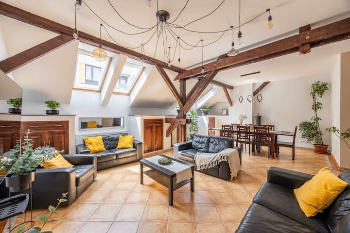 Beardy Bear Cave - Premium Central Rooftop #Parkin - Budapest