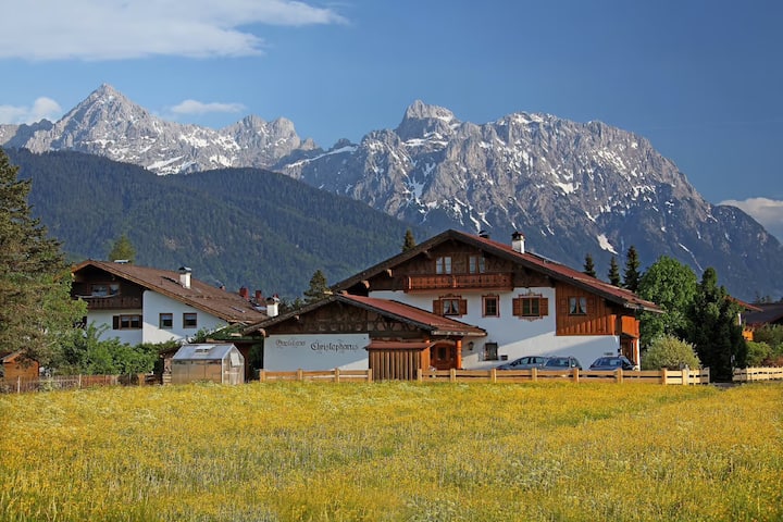 Ferienwohnung Bergkristall - Mittenwald