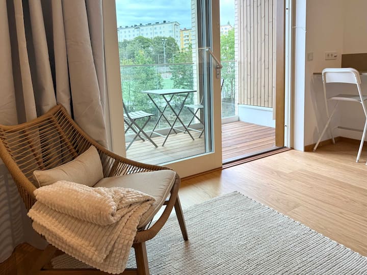 Brand New Studio W Nice Balcony - Stockholm