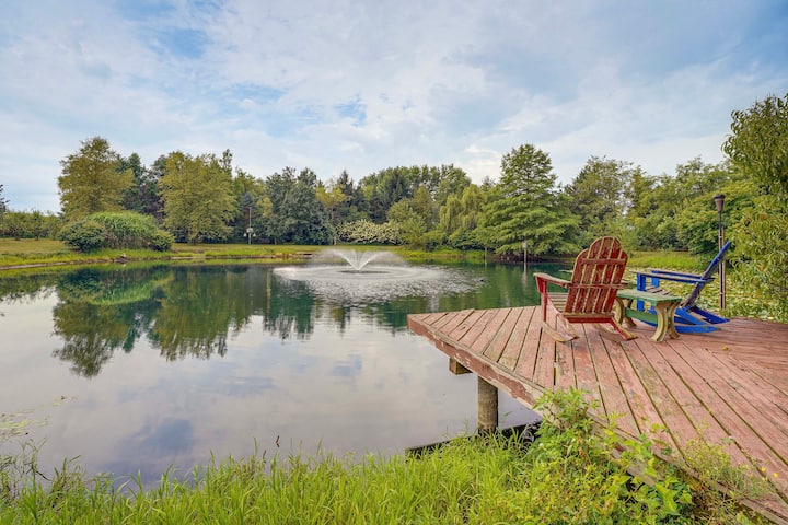 Fish, Hike & Golf: Countryside Retreat In Bluffton - Bluffton, IN