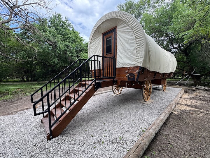 50% Off! Limited Time! 1880s Covered Wagon - Kansas (State)