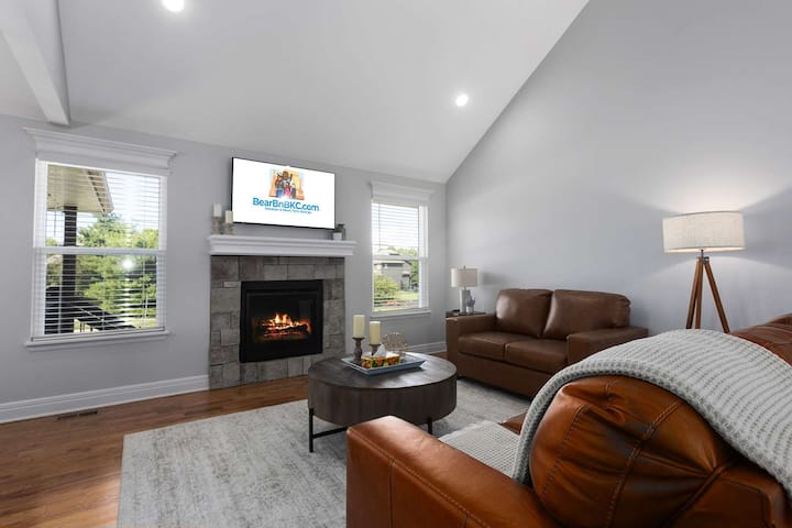 4br Home Near Midamerica Sport Complex_kingbeds - Shawnee, KS