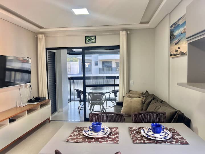 Lindo! Apto Central Na Praia De Palmas - Yd03i - Governador Celso Ramos