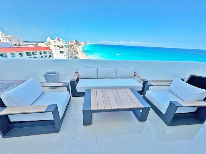 Combo #3124 Tim’s Ocean Condos–12br–large Spaces - Cancún