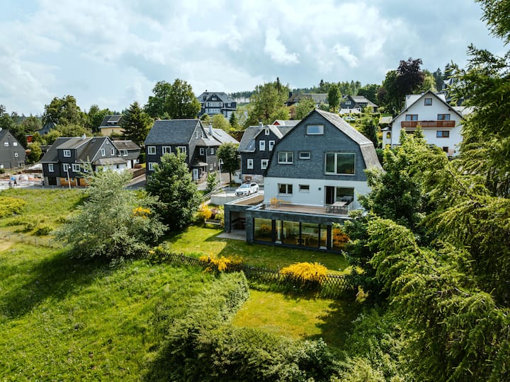 De Luxe H751 Mit Panoramasauna By Interhome - Waldau