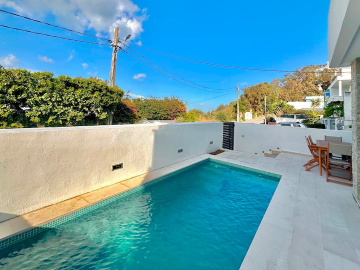 Villa Corniche Vue Mer Et Piscine Chauffée - Marsa