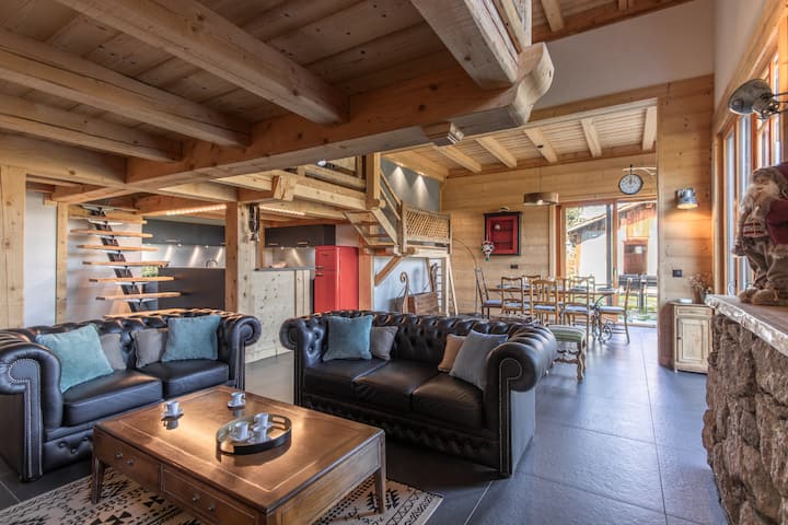 Chalet Vincent - Familial, 200 M2, Vue Mont Blanc - Cordon