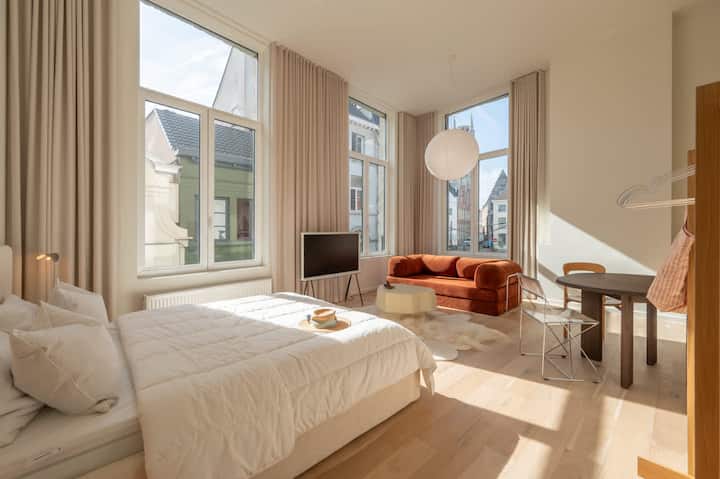 Cosy Studio With Spectacular View From The Rooftop - Gand