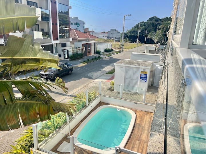 Lindo! Apto Na Praia De Palmas! Yr02i - Governador Celso Ramos