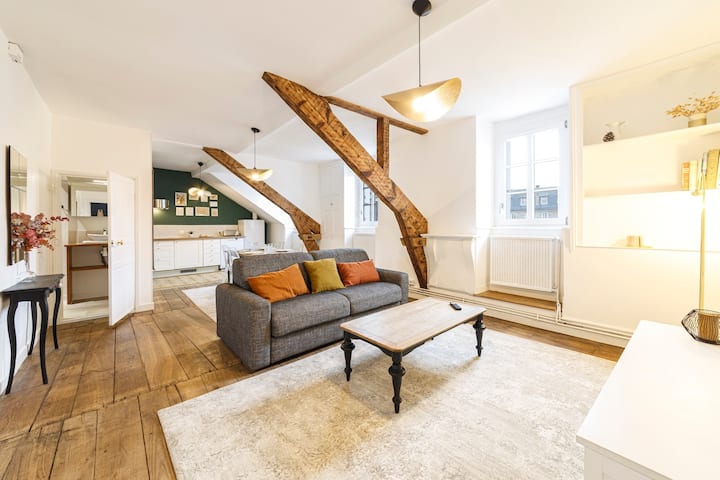 Appartement Cosy 4 Pers Dinan Centre + Wifi - Dinan