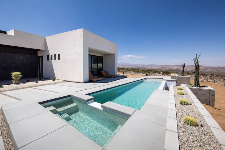 White Casita By Fieldtrip - Modern W Pool + Spa - Joshua Tree, CA