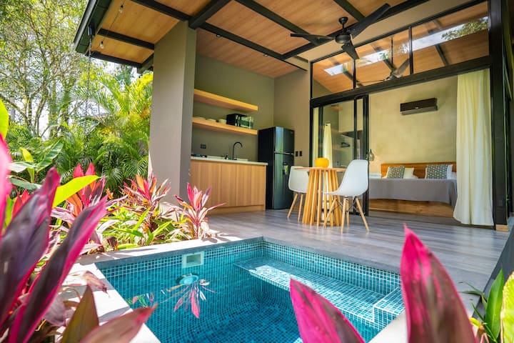 Mira Bungalow, Ac & Plunge Pool Near Arrecife - Punta Uva