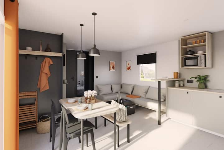 Mobil-home Aqua 4 Pièces 6 Personnes Climatisé + - La Crau