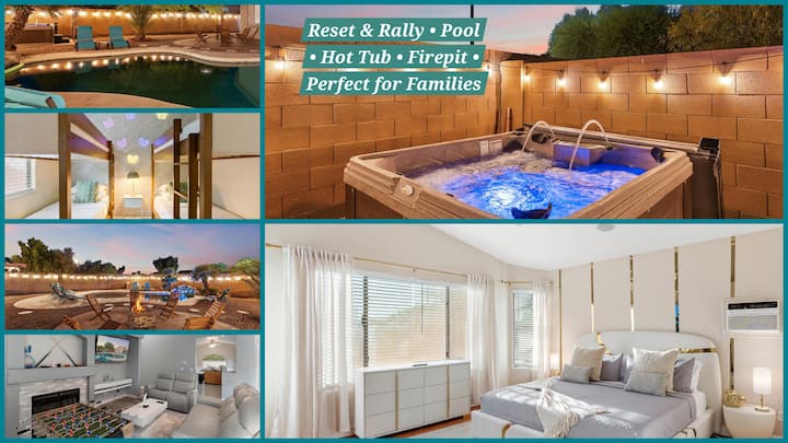 Reset & Rally • Pool • Hot Tub • Firepit - Casa Grande, AZ