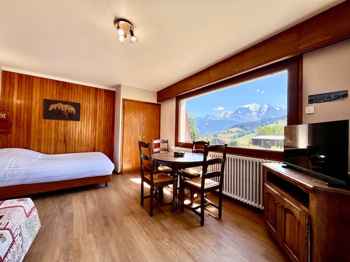 Le Nid ÉToilé - Vue Sur Les Montagnes - Megève