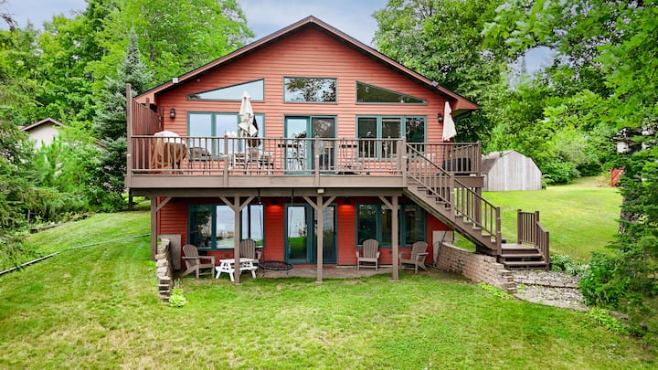 Lyman Fireside Lake House With Game Room - Pattison State Park, Superior