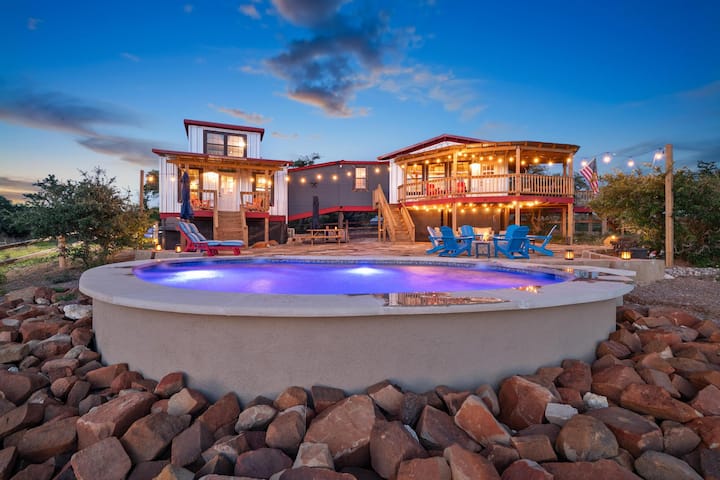 Ranch 33-peaceful 20 Ac Ranch W/spool, Firepit - Blanco State Park, Blanco