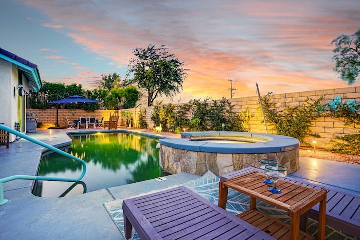 Palm Springs Escape | Pool, Spa & Mountain Vibes - Palm Springs