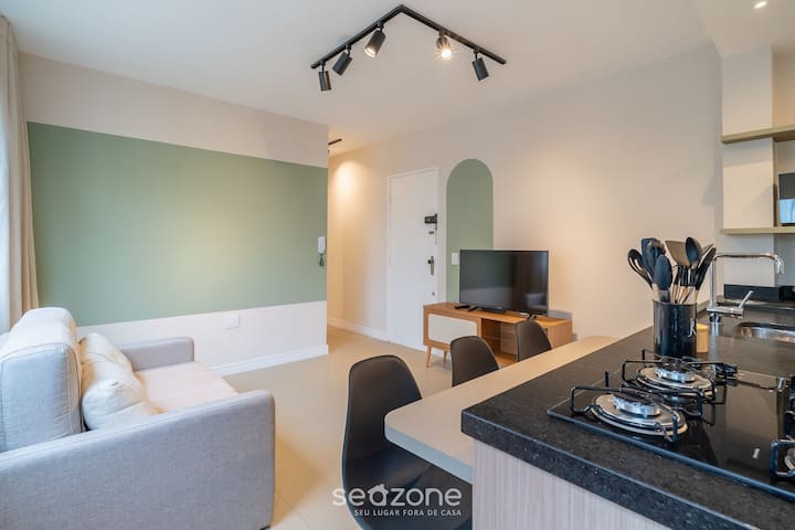 1br Apt W Self Check-in 400m Fr Seafront Bmc1008 - Florianópolis