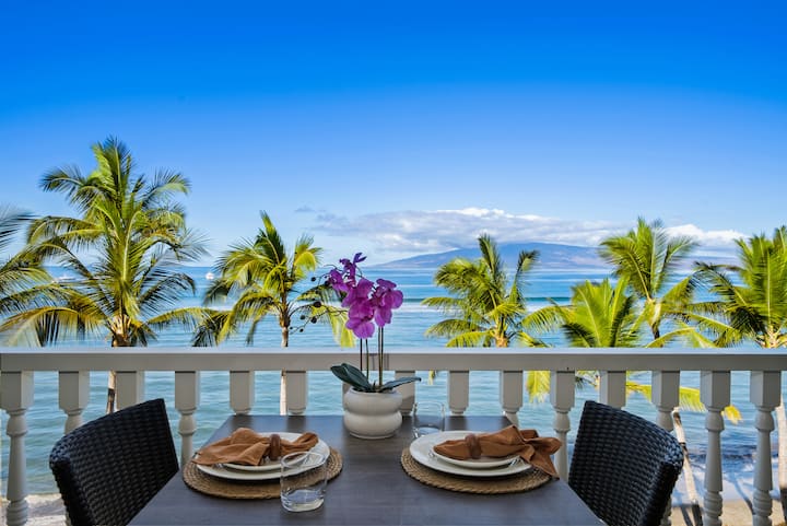 Summer Sale! Beachfront Stunning Studio Ac- Ls 523 - Lahaina, HI