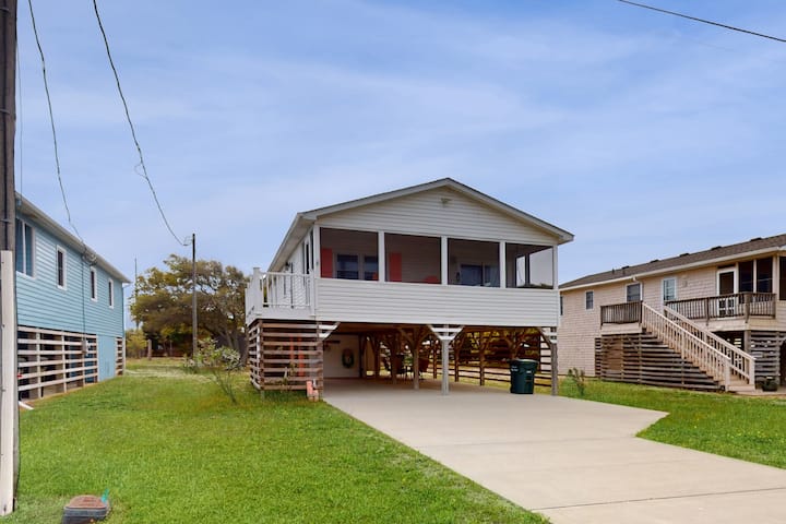3br With Screened Porch - Easy Walk To Ocean - Nags Head, NC