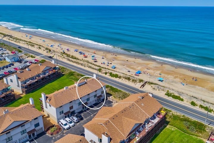 Sweeping 2br Oceanview | Pool | Hot Tub | Deck - Kitty Hawk, NC