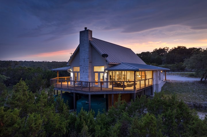 Star House | Private Views • Hill Country Comfort - Wimberley, TX