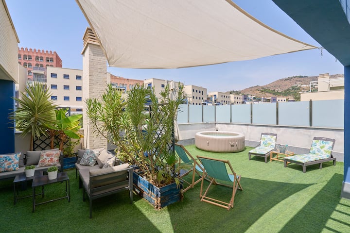 ÁTico Con Terraza Y Jacuzzi Privado - Almuñécar