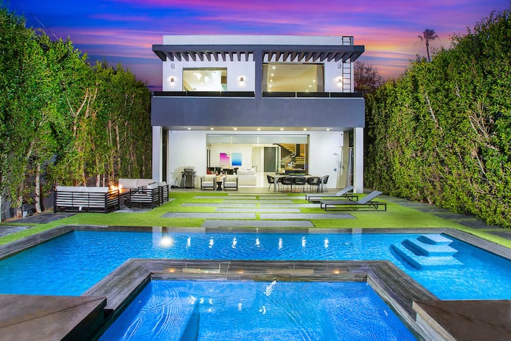 Beverly Grove Villa - Pool & Spa - Opulent Living - Los Angeles, CA