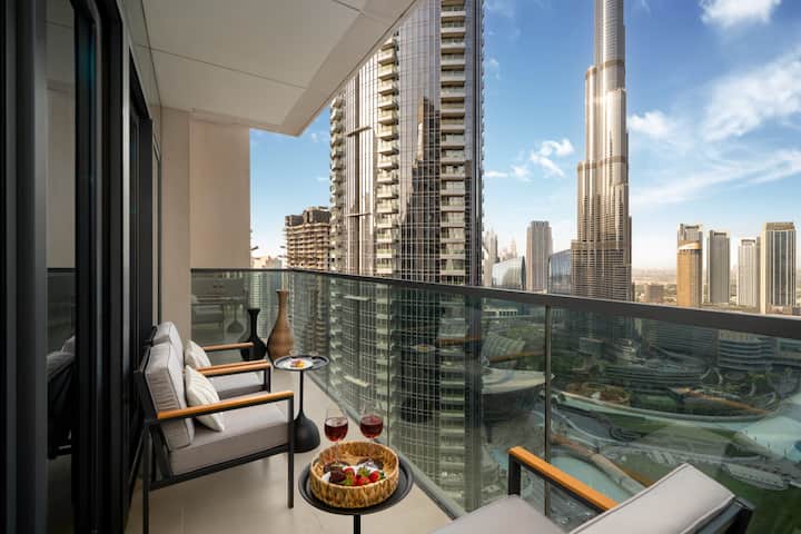 Burj Khalifa Views, Pool & Gym In Dowtown Jewel - Dubai