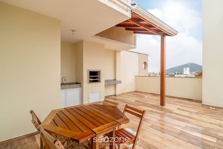 2-bedr Apart W/ Bbq, 270 M From The Beach Ccc0302 - Florianópolis