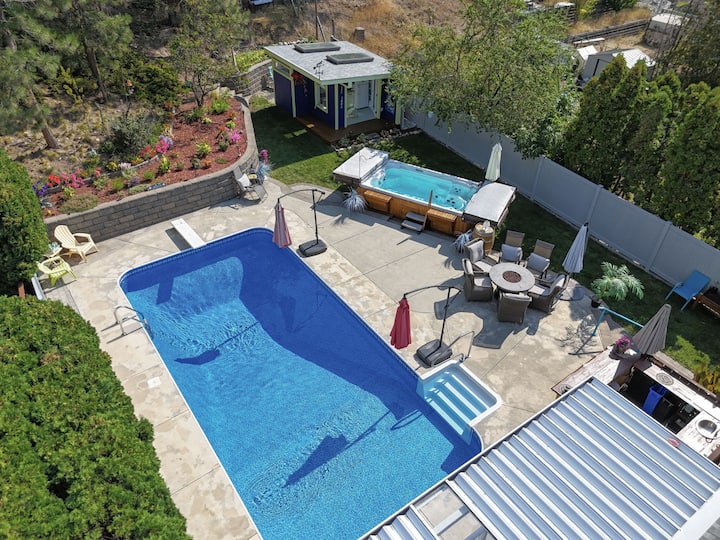 Penticton Paradise Poolhouse Oasis - Penticton