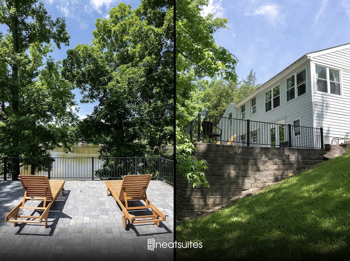 Lake House - French Riviera-style: Sleeps 8. - Ghent, KY