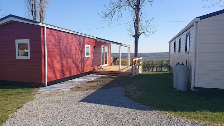 Camping Natuurlijk Limburg - Chalet 6p - Dalhem