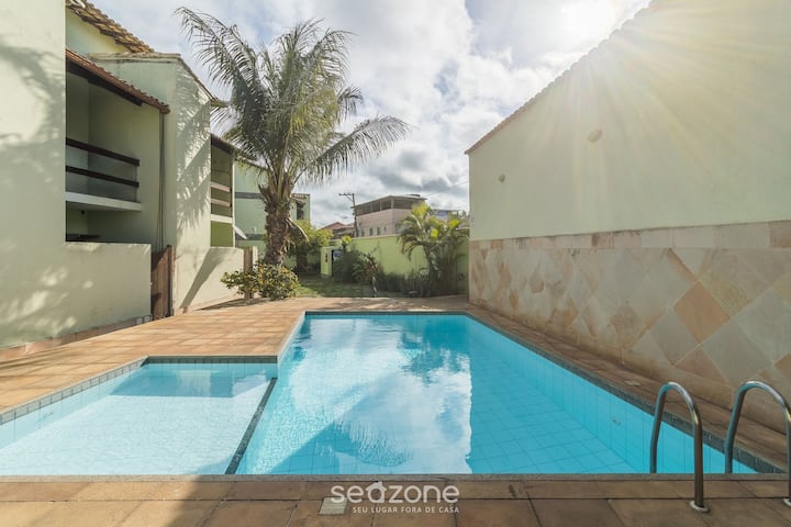 4-bedroom House With Pool And Barbecue Nat0202 - Cabo Frio