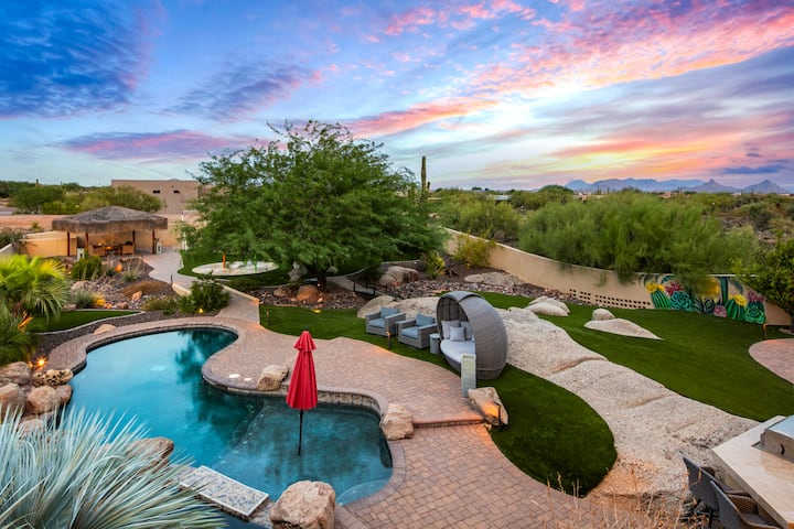 Boulder 84 | Splash Pad, Golf & 360 Views - Cave Creek, AZ