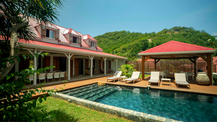 Maison Blanche, 5 Chambres - Guadeloupe