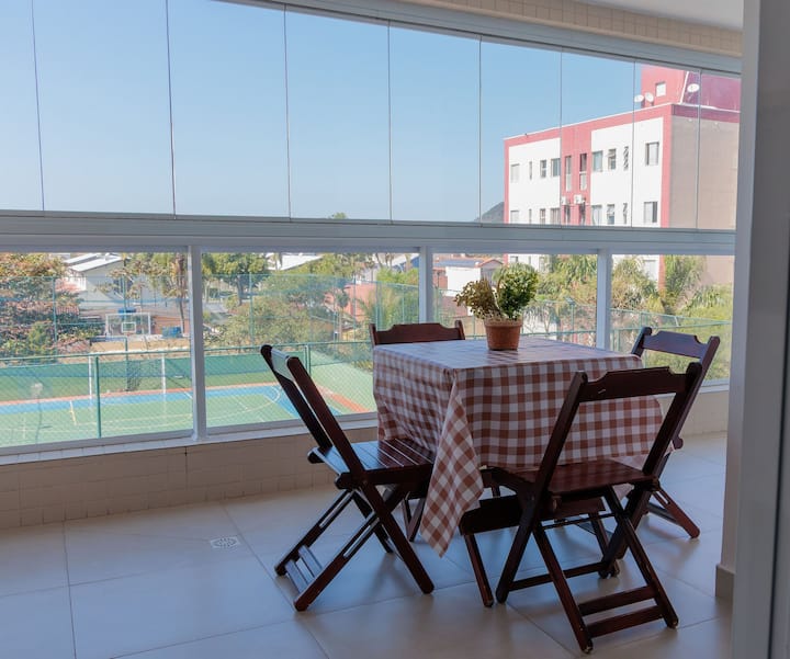 350m From The Sea, Pool And Bed Linens - Bertioga