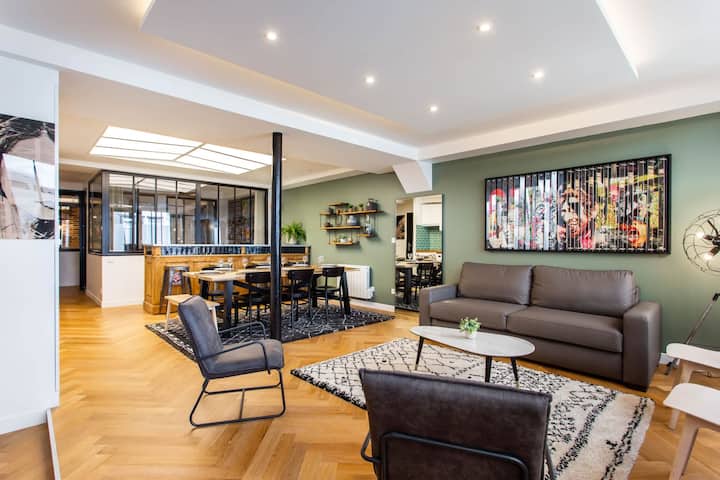 Appt Confortable- 3br/8p - Bastille/voltaire - Paríž