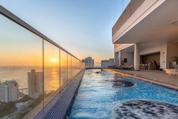 Sea View Rodadero Santa Marta - コロンビー サンタ・マルタ