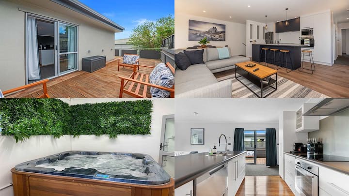 Twin Apartments - Walk To Forest With Spa Pools - Rotorua