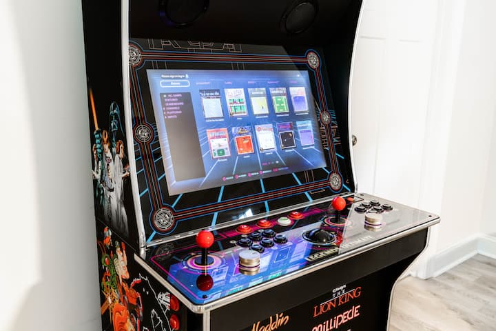 Arcades X4! Pingpong, Movie Collection, & Firepit - Mayo River State Park, Mayodan