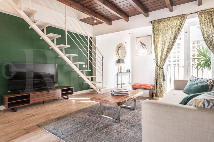 Duplex Vibrant Au Centre Historique | Rems - Málaga